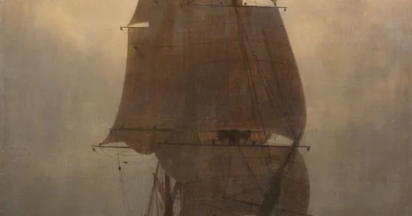 Caspar David Friedrich, Sailing Ship | Arthipo