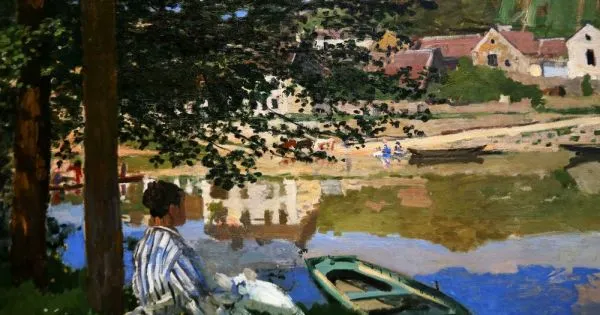 Claude Monet, On The Bank Of The Seine, Bennecourt | Arthipo