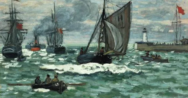 Claude Monet, The Entrance To The Port Of Le Havre | Arthipo