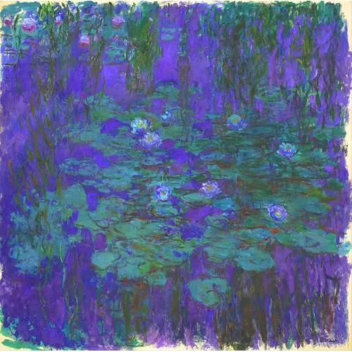 Claude Monet Blue Water Lilies | Arthipo