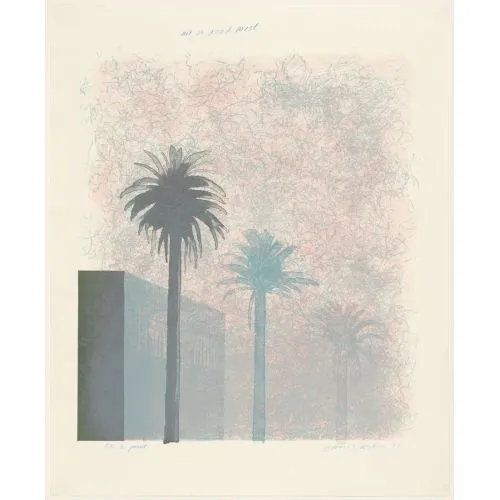 David Hockney, Not So Good Mist 1973 | Arthipo