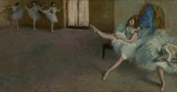 Edgar Degas Before The Ballet | Arthipo