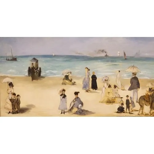 Edouard Manet On The Beach | Arthipo