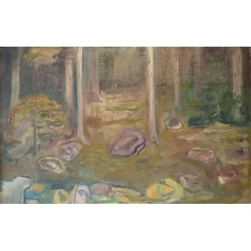 Edvard Munch Sketch For Ashes | Arthipo