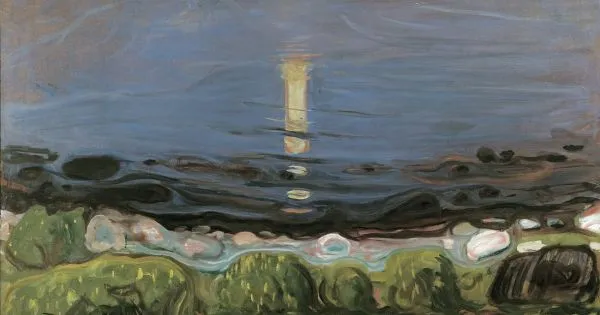 Edvard Munch Summer Night The Beach | Arthipo