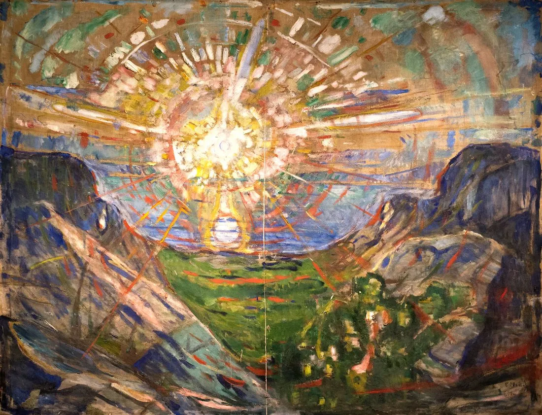 Edvard Munch The Sun