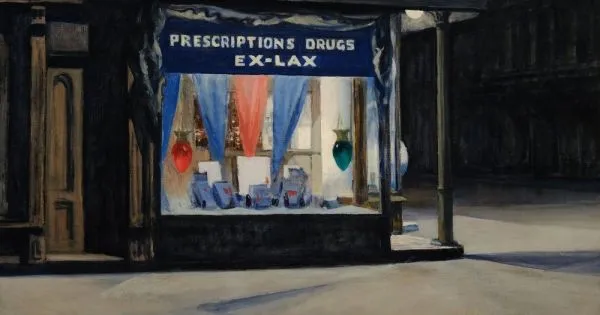 Edward Hopper, Drug Store | Arthipo