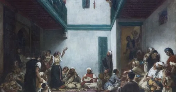 Eugène Delacroix, Greece on the Ruins of Missolonghi | Arthipo