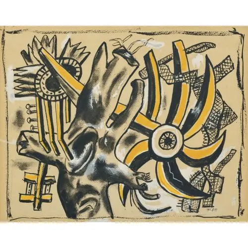 Fernand Léger, Arbre Et Fleur | Arthipo