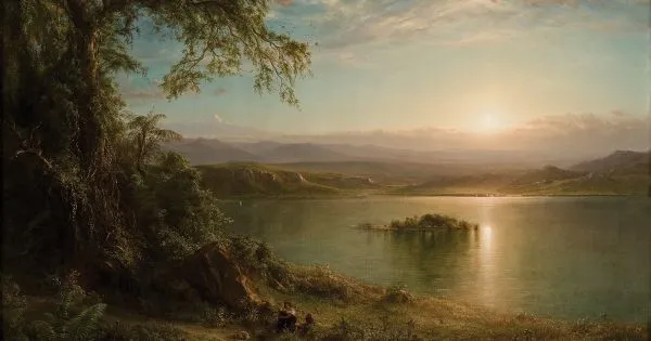 Frederic Edwin Church, Twilight in the Tropics | Arthipo