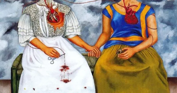 Frida Kahlo Two Fridas | Arthipo