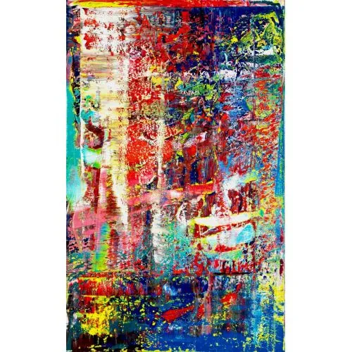 Gerhard Richter, Abstract Painting All Color | Arthipo