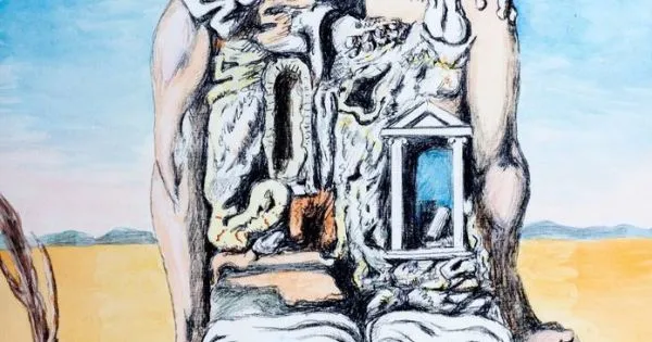 Giorgio De Chirico, The Archaeologists 7 | Arthipo