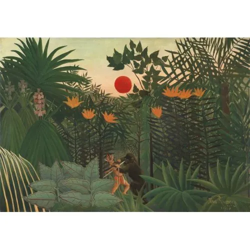 Henri Rousseau, Tropical Jungle | Arthipo