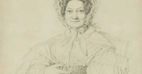 Jean Auguste Dominique Ingres, Portrait de Madame Jean-Jacques | Arthipo