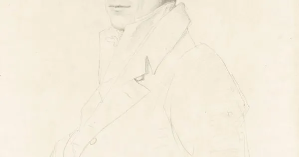Jean Auguste Dominique Ingres, Portrait of Gaspard Bonnet | Arthipo