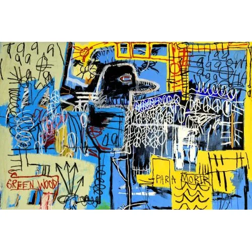 Jean-Michel Basquiat, Bird On Money | Arthipo