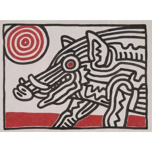 Keith Haring, Pig | Arthipo