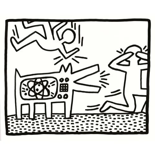 Keith Haring, Barking DogII | Arthipo