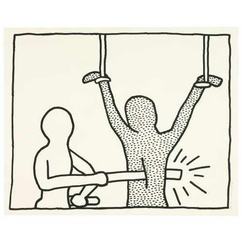 Keith Haring, Untitled, From The Blueprint Drawings 14 | Arthipo