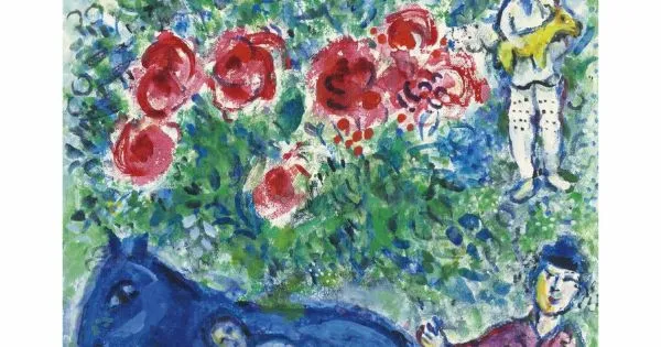 Marc Chagall And Bleu | Arthipo