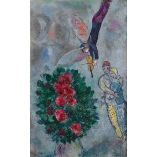 Marc Chagall Garden Roses | Arthipo