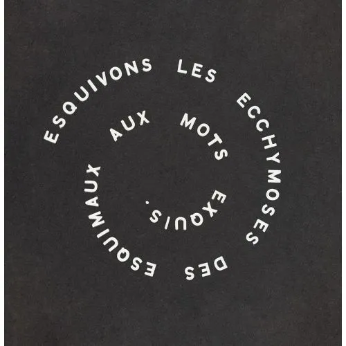 Marcel Duchamp, Esquivons Les Ecchymoses Des Esquimaux Aux Mots ...