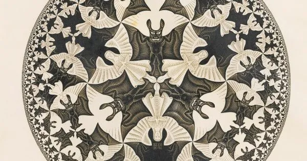 Maurits Cornelis Escher Angels And Devils Circle Limit Iv | Arthipo