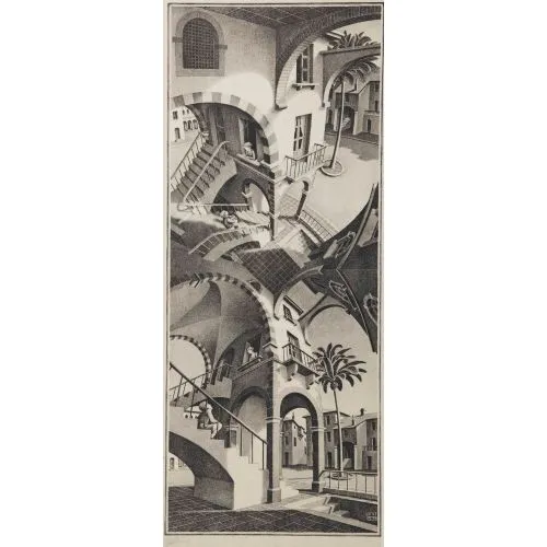 Maurits Cornelis Escher Up And Down | Arthipo