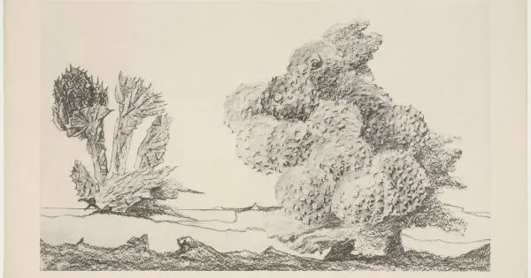 Max Ernst The Chestnut Trees | Arthipo