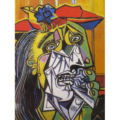 Picasso The Weeping Woman Weeping Woman Before A Wall 1937 Picasso