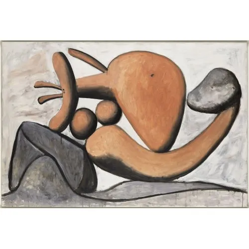 Pablo Picasso Woman Throwing A Stone | Arthipo