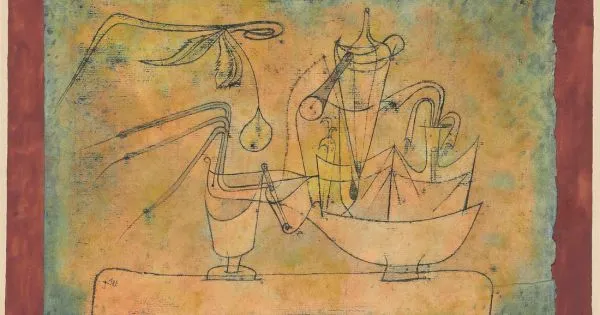 Paul Klee Deserted Square Of An Exotic Town | Arthipo