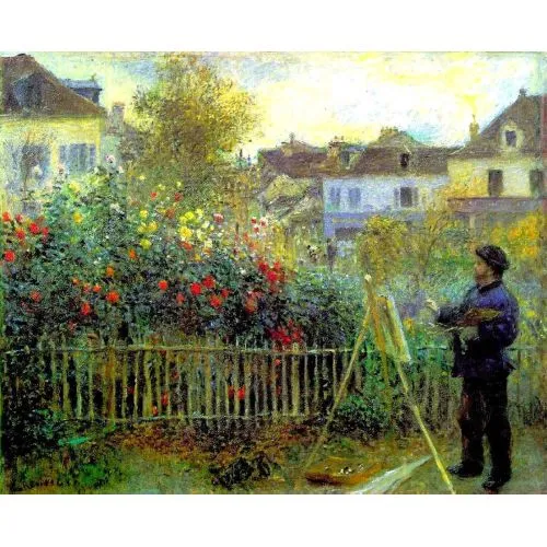 Pierre Auguste Renoir Monet Painting | Arthipo