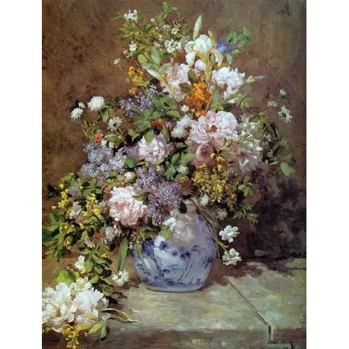 Renoir Spring Bouquet Oil Paintings | Arthipo