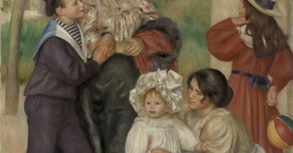 Pierre Auguste Renoir The Artists Family | Arthipo