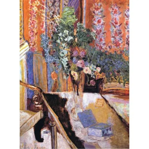 Pierre Bonnard Interior With Flowers | Arthipo