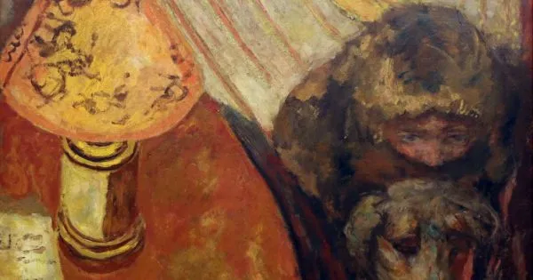 Pierre Bonnard Interno Alla Luce Della Lampada | Arthipo