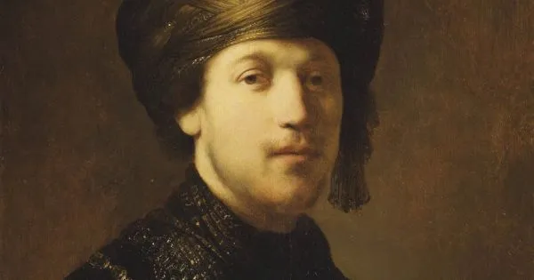 Rembrandt Van Rijn, A Young Man Wearing A Turban | Arthipo