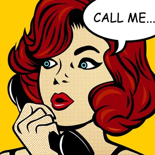 Roy Lichtenstein, Call Me | Arthipo