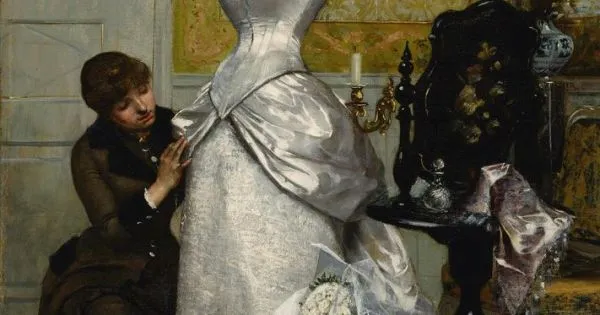 Rudolf Ernst Dressing The Bride | Arthipo