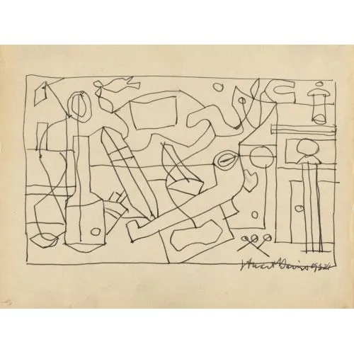 Stuart Davis, Study For Radio City Music Hall Mural | Arthipo