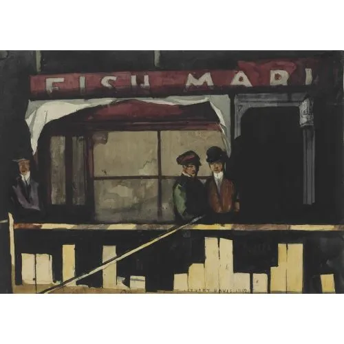 Stuart Davis, Fish Market | Arthipo