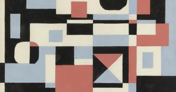 Stuart Davis, Mural Detail Study No. 1 | Arthipo
