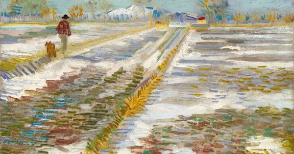 Vincent Van Gogh, Landscape With Snow | Arthipo