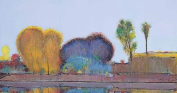 Wayne Thiebaud, Reflected Landscape | Arthipo