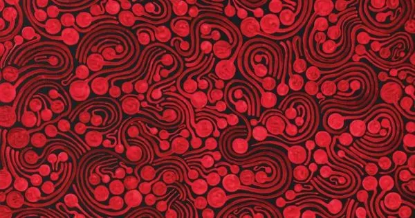Yayoi Kusama, Red Wave | Arthipo