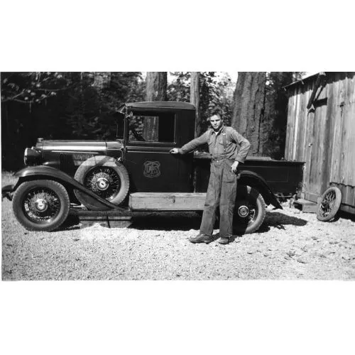National Forest Service Truck Poster | Arthipo