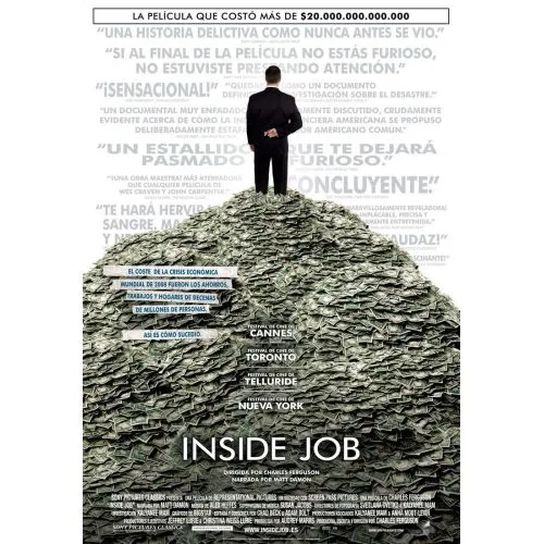 Inside Job Documentary Poster | Arthipo