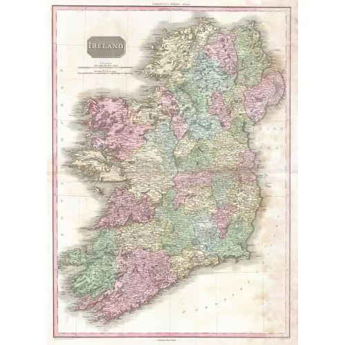 Ireland Geographicus Map | Arthipo